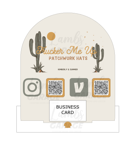 Business UV printed and QR codes- Trucker Me Up – LambsGarage